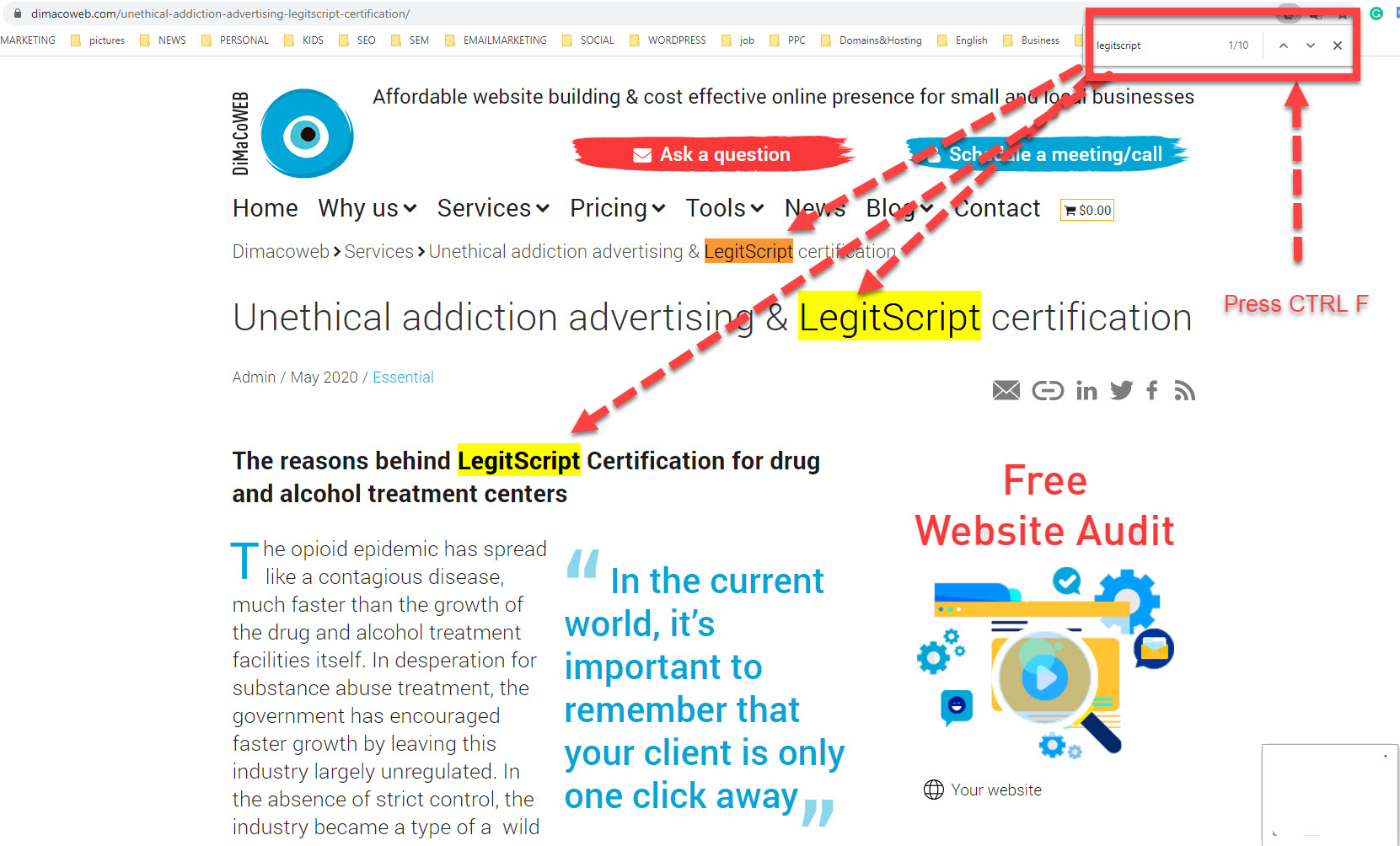 How To Search For A Word Or A Phrase On A Web Page Or On A Whole 